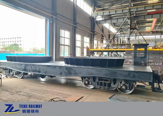 100T عربة تحميل ثقيلة فولاذية خبث نقل سكة حديد سيارة مصنع فولاذ عربة ...